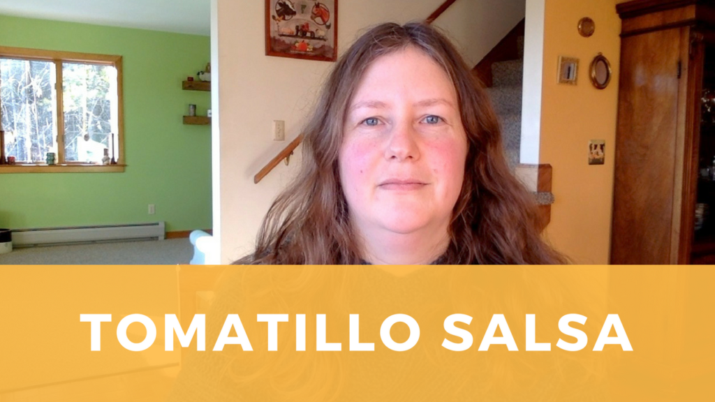 Tomatillo salsa: a simple, flavorful sauce – gage hill crafts