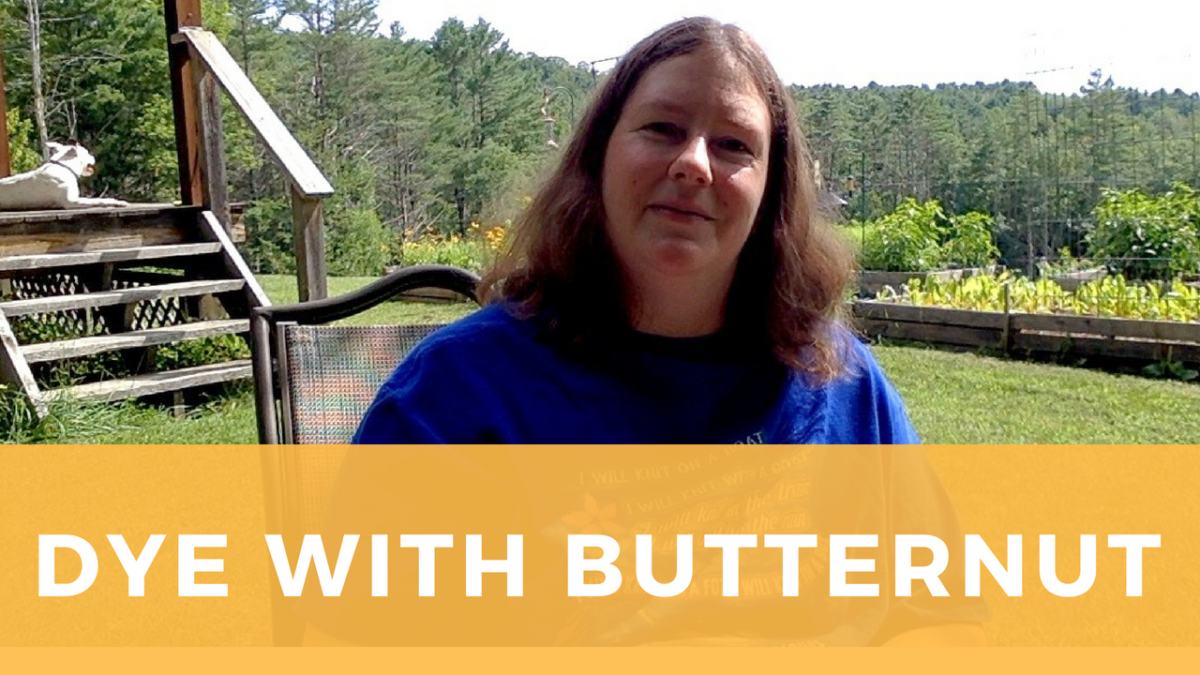How to Dye Wool with Butternut Hulls – gage hill crafts