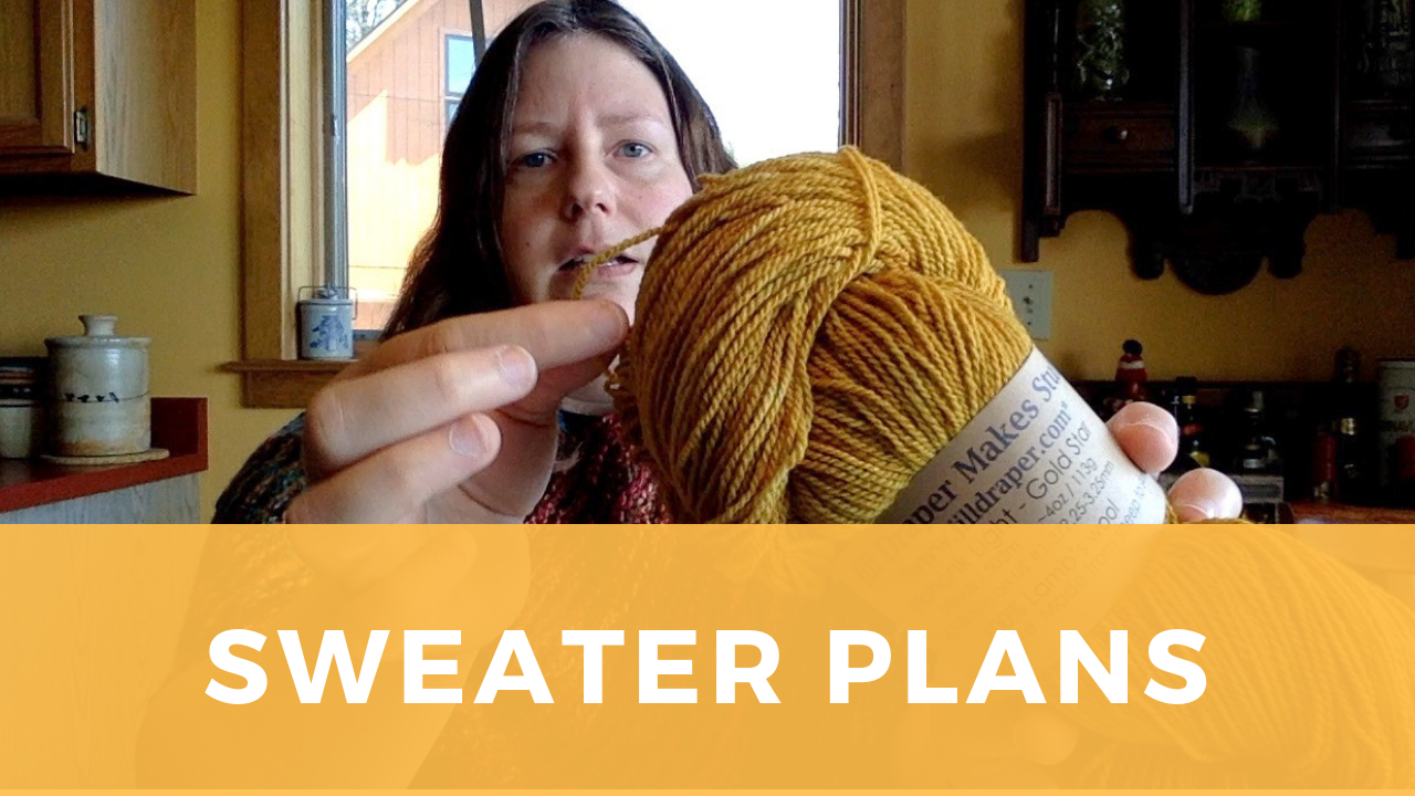Sweater plans: Yarn choice and techniques for knitting “Wool & Honey ...